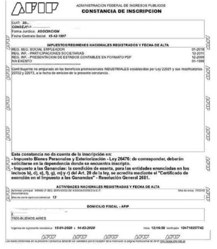 La Constancia de Inscripción de AFIP: aprende a descargarla y leerla ...
