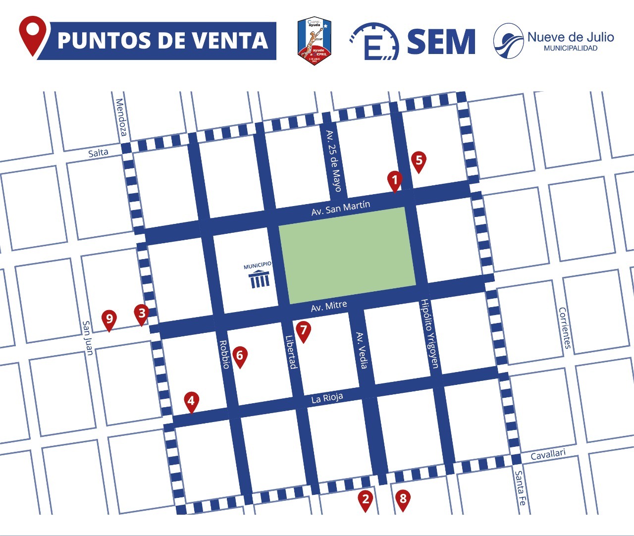 Sistema De Estacionamiento Medido Se Recuerdan Los Puntos De Venta