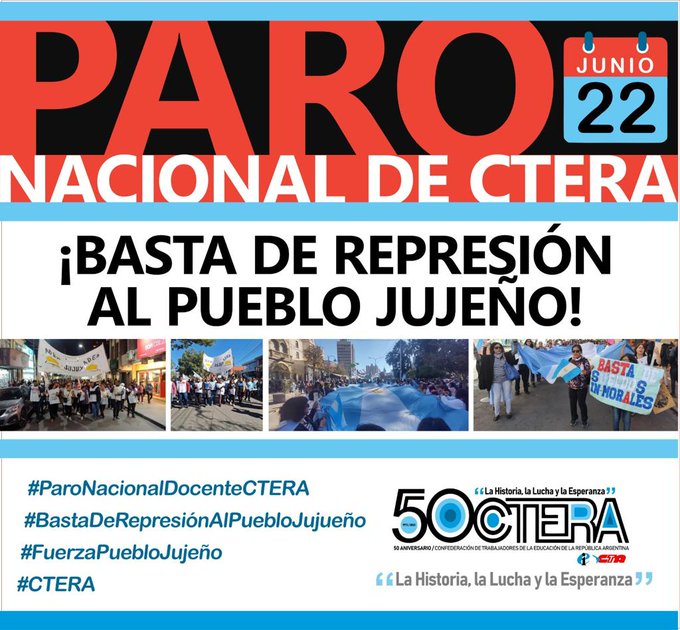 La Ctera Convocó A Un Paro Nacional Docente Para El Jueves Cadena
