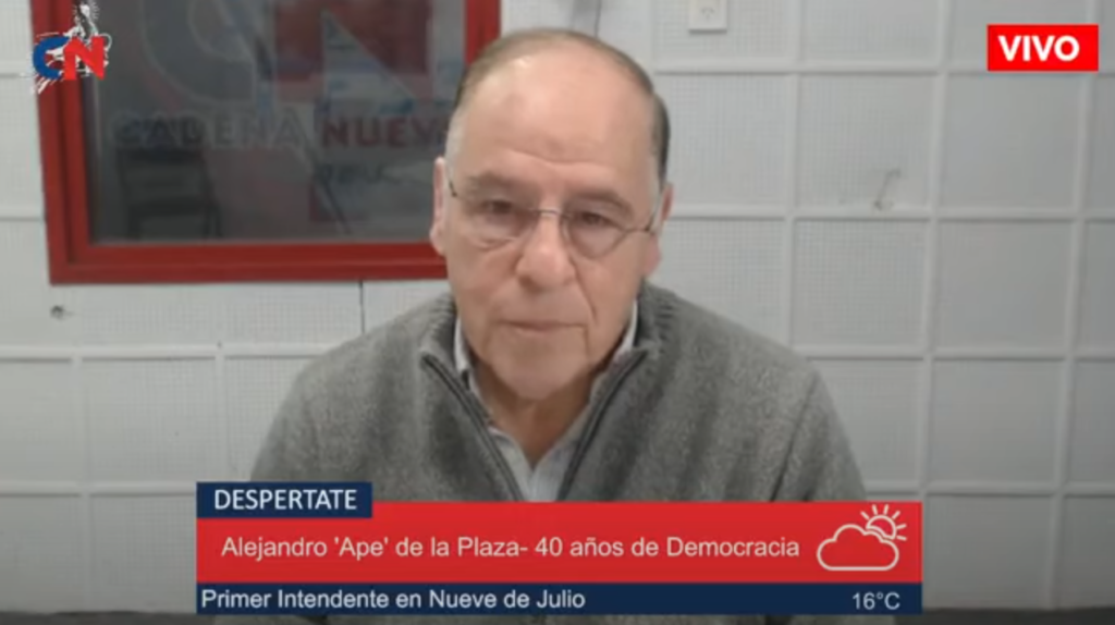 Alejandro ‘Ape’ de la Plaza: ‘La participación ciudadana ha ido ...