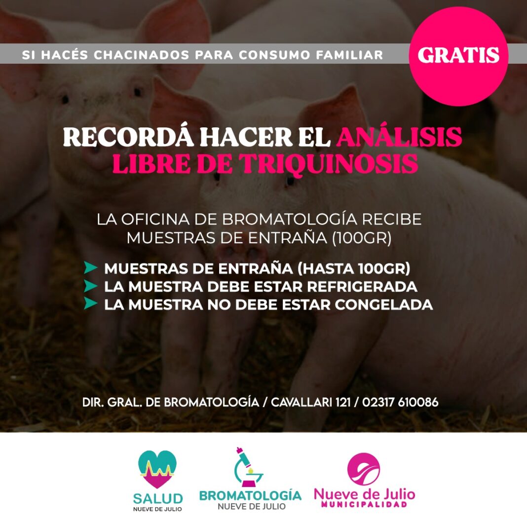 Triquinosis: cómo prevenir una enfermedad que aún representa un riesgo ...